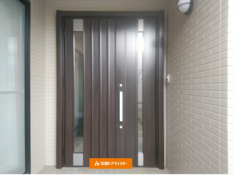 室内が見えすぎてお困りのドアは1日で解決できます【LIXILリシェントP77型】千葉市の事例