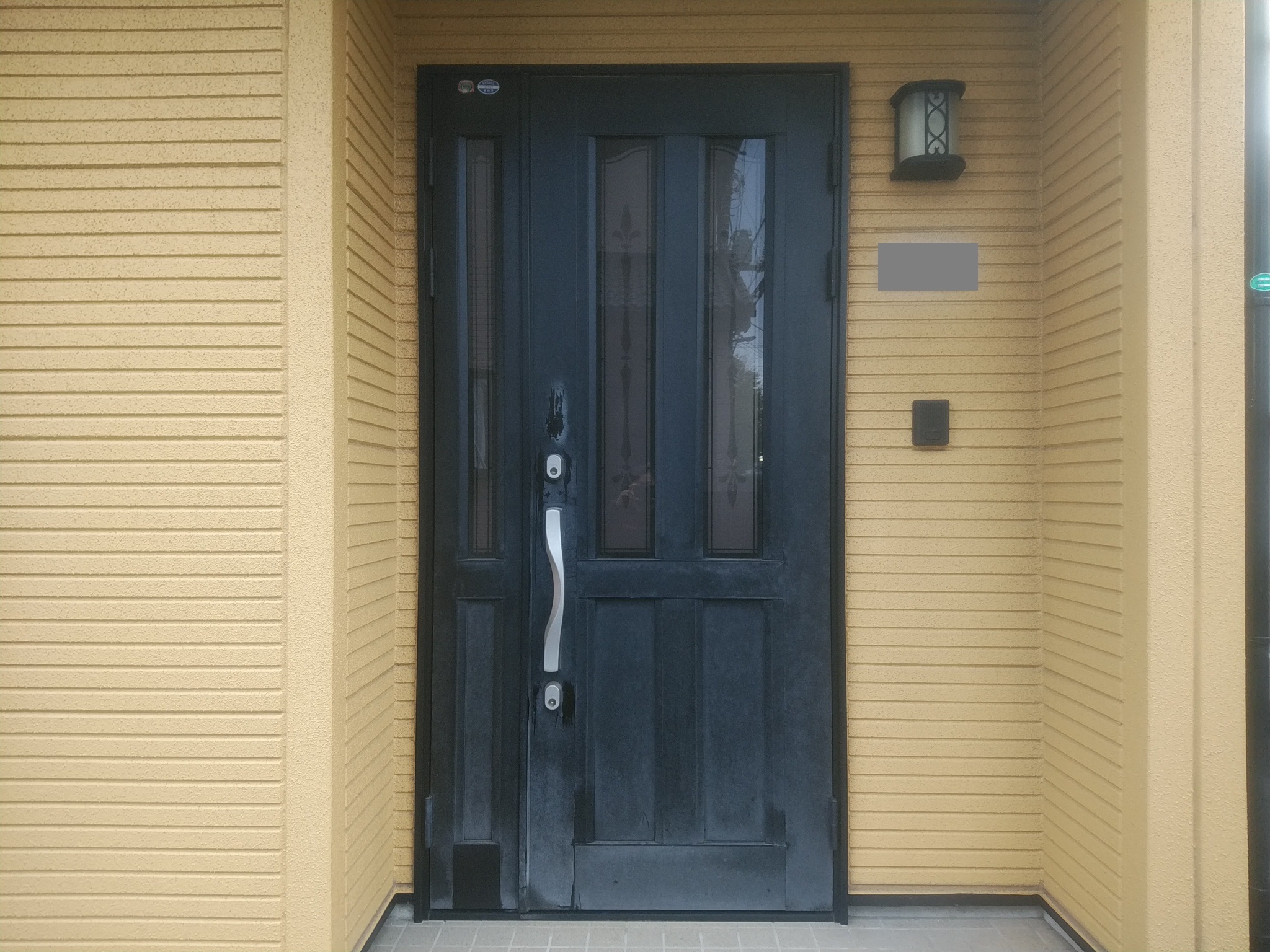 マキアートパインのこのドアとってもオシャレです【YKKAPドアリモN08】草加市の事例