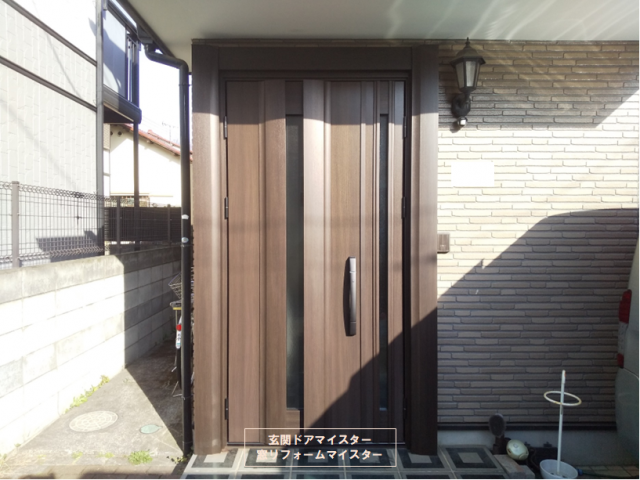 東京都の補助金16万円でた事例です【YKKAPドアリモC04T】三鷹市の事例 | 玄関ドア・窓リフォーム 全国1位の技術と価格 | 玄関ドアマイスター